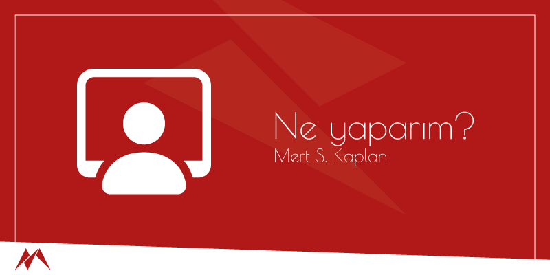 Mert S. Kaplan — Ne yaparım?
